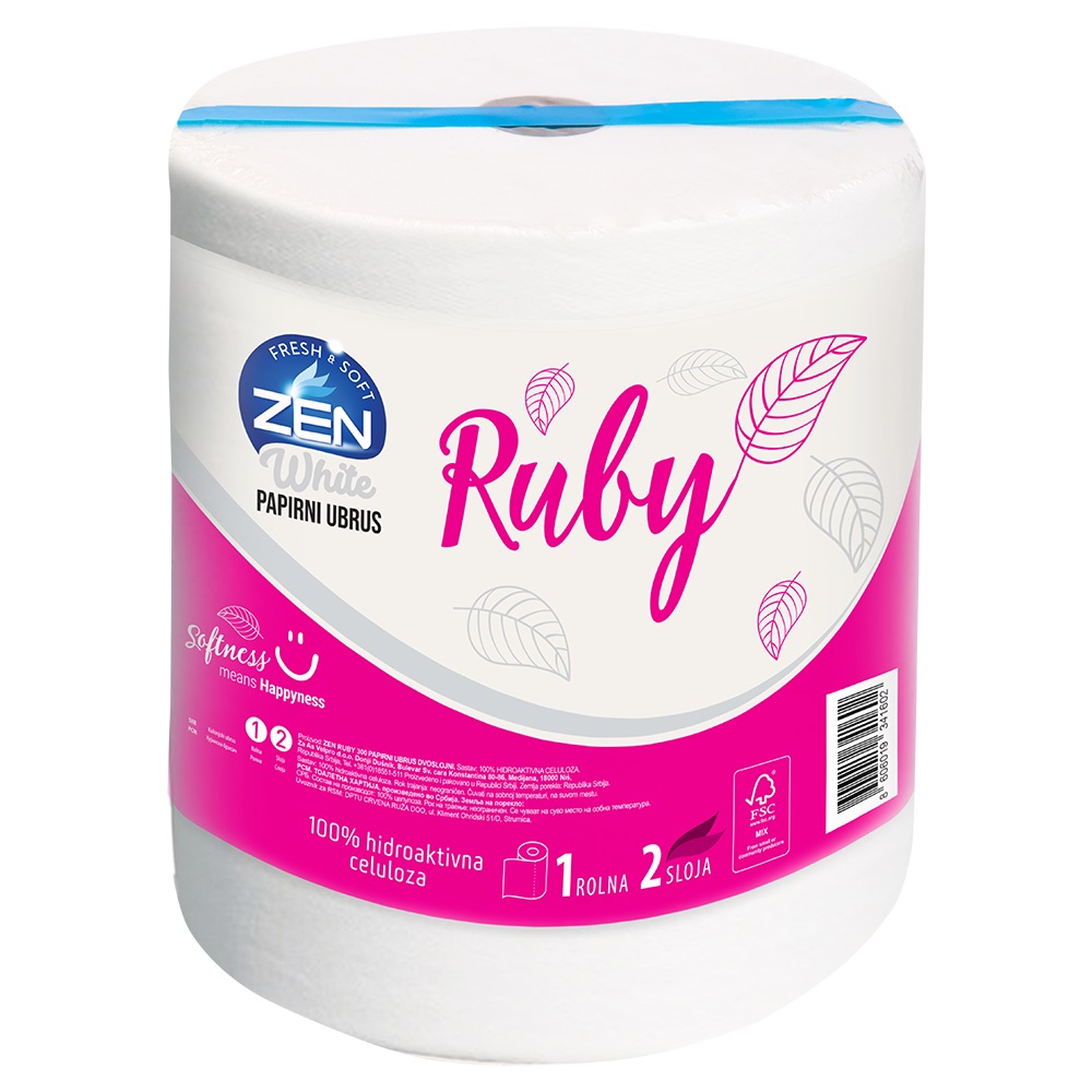 ZEN PAPIRNI UBRUS RUBY 300 2 SLOJA