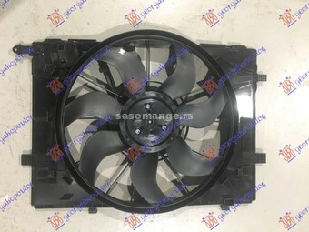 VENTILATOR KOMPLET (BENZIN/DIZEL) (480mm) (4 PIN) MERCEDES C CLASS (W205) SDN/S.W. 14-18