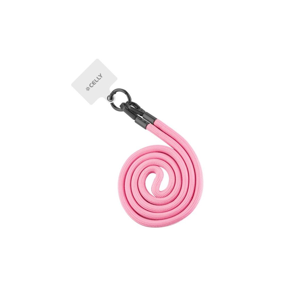 Celly Ogrlica za mobilni telefon Freedom Lacet - Roze