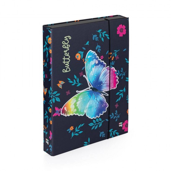 Fascikla Butterfly A4 PP Karton