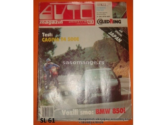 Auto magazin razni brojvi 1990 godina i 1986