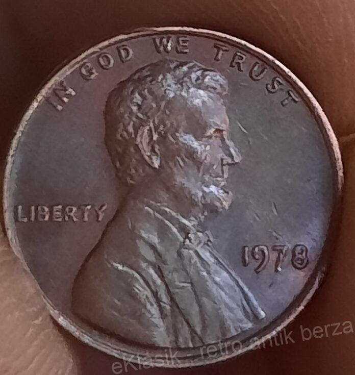 One cent 1978