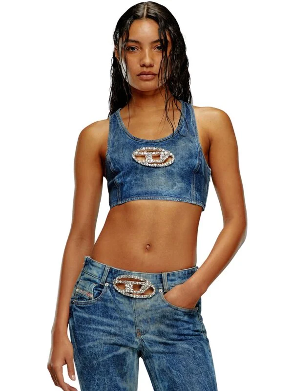 Diesel - Kratki denim top