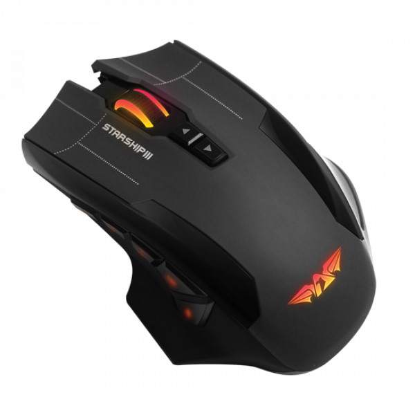 ARMAGGEDDON Starship III RGB NRO-5 Laser USB Gaming Mouse(66986)
