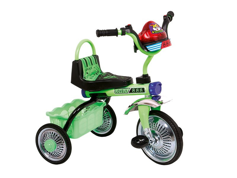 Tricikl dečiji zeleno crni