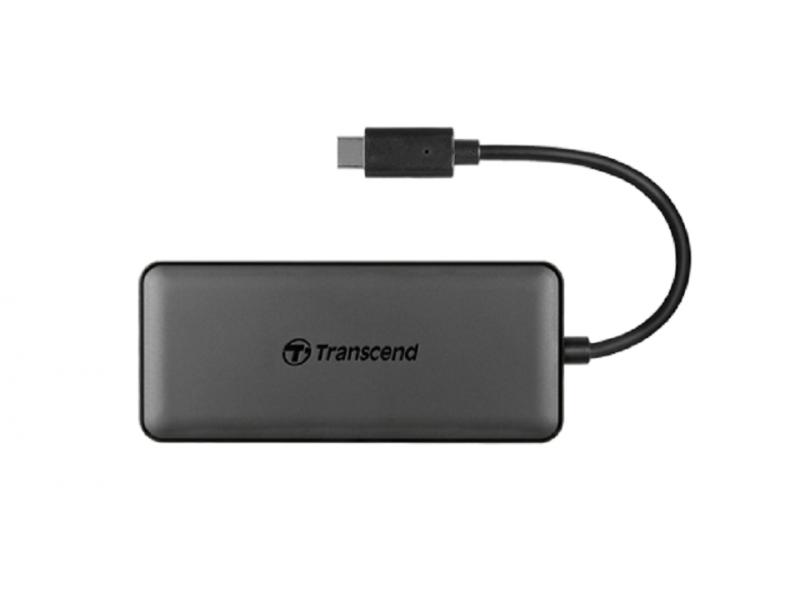 TRANSCEND USB HUB 3.1 Type-C+card Reader TS-HUB5C