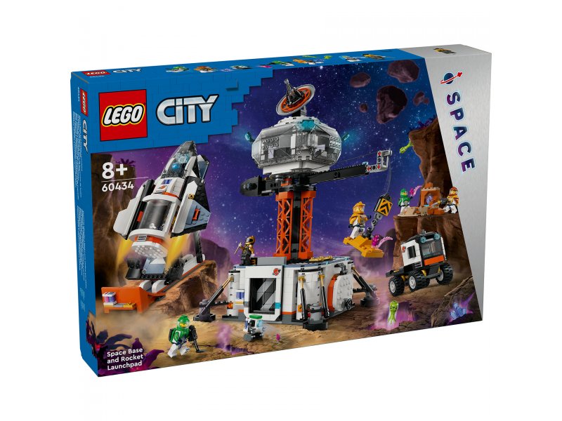 LEGO 60434 Svemirska Baza I Platforma Za Lansiranje Rakete