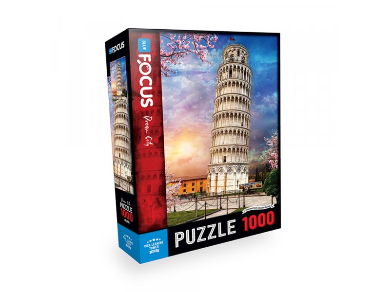 Blue Focus Puzzle 1000 Delova Krivi Toranj U Pizi
