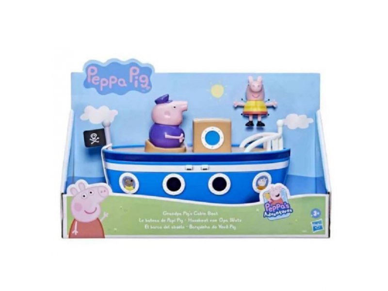 HASBRO Peppa Pig Grandpa Pigs Cabin Boat