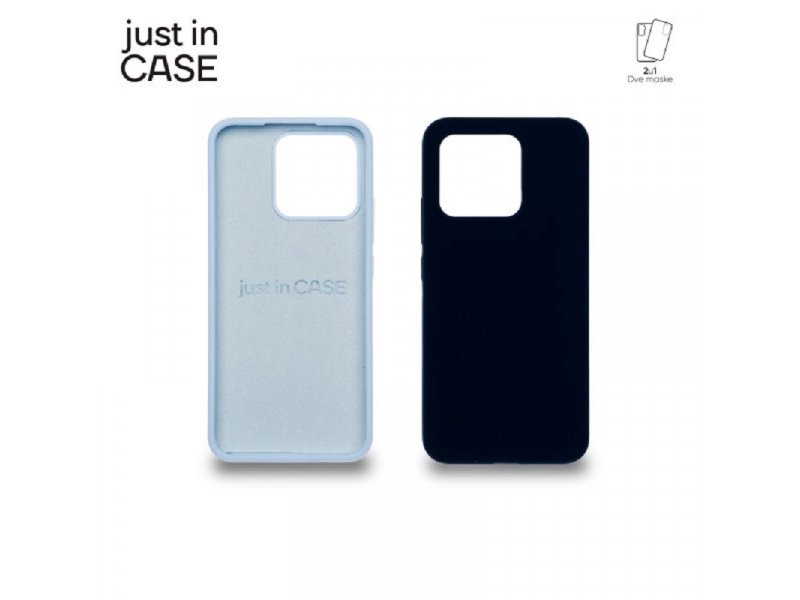 JUST IN CASE 2u1 Extra Case MIX PLUS Paket Maski Za Telefon PLAVI Za Xiaomi 13