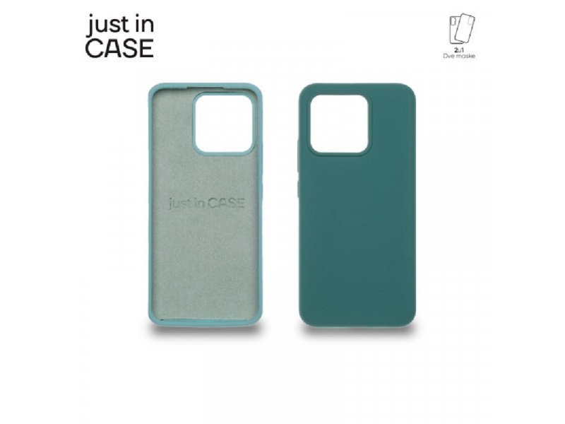 JUST IN CASE 2u1 Extra Case MIX PLUS Paket Maski Za Telefon ZELENI Za Xiaomi 13