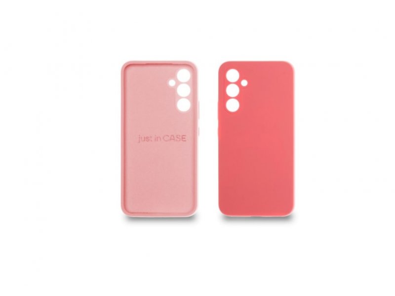 JUST IN CASE Silikon 2in1 Za Samsung A54 4G/5G PINK+PUDER-ROZE