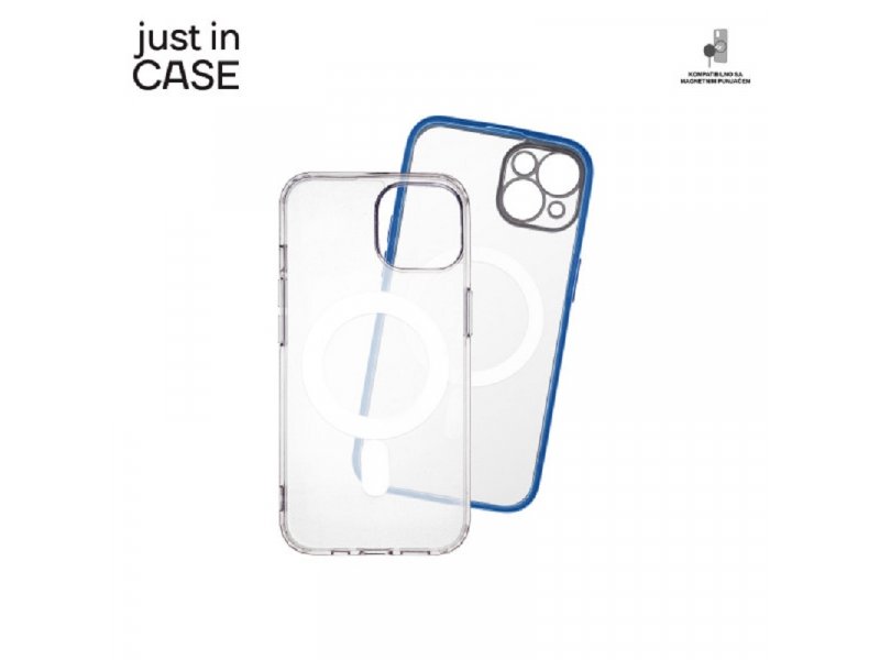 JUST IN CASE 2u1 Extra Case MAG MIX Paket Plavi Za IPhone 14
