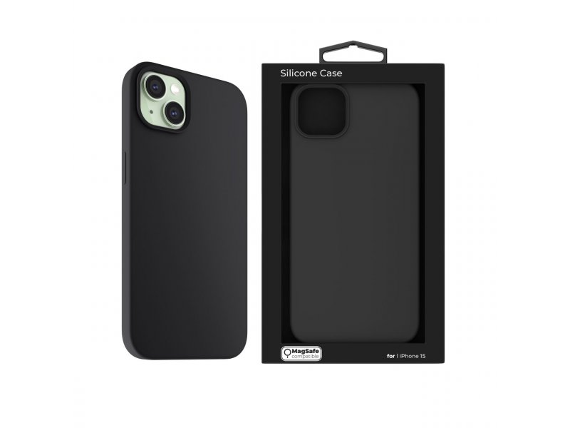 NEXT ONE Mist Shield Case For IPhone 15 MagSafe Compatible – Black (IPH-15-MAGSF-MISTCASE-BLK)