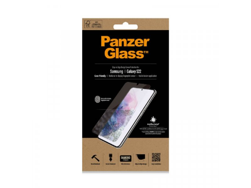 Panzer Glass Zaštitno Staklo Case Friendly AB Za Samsung Galaxy S22 5G