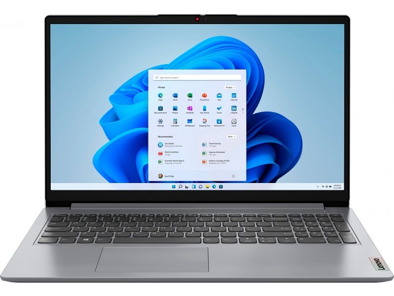 LENOVO IdeaPad 1 15ALC7 (Cloud Grey) FHD IPS, Ryzen 5 5500U, 8GB, 512GB SSD (82R400C7YA)