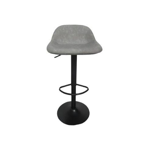 Barska stolica 620169 Svetlo siva /crna metalna baza