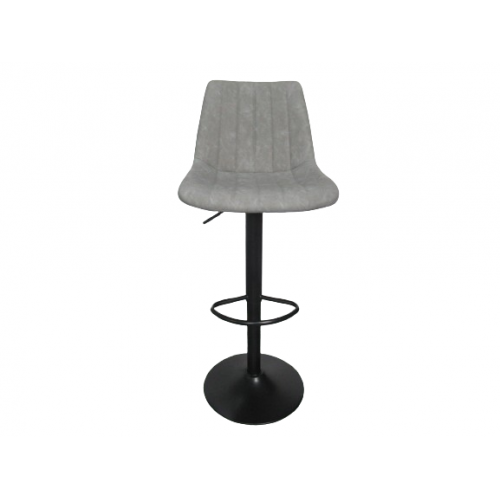 Barska stolica 620145 Svetlo siva /crna metalna baza