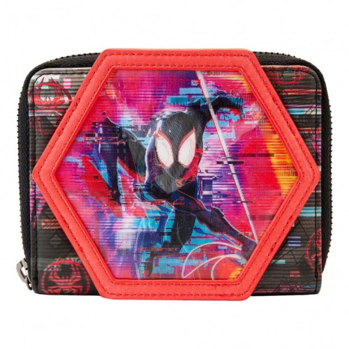 Marvel Across The Soiderverse Lenticular Zip Around Wallet