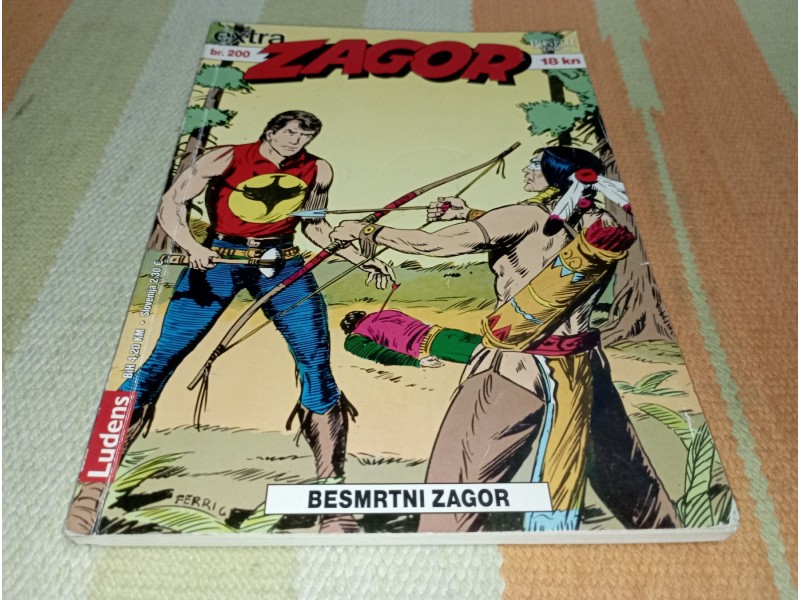 ZAGOR extra - broj 200 Epizoda: BESMRTNI ZAGOR