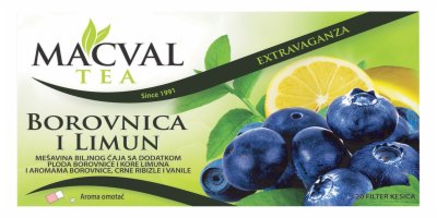 CAJ BOROVNICA&LIMUN EXTRAVAGANZA MACVAL 40G
CAJ BOROVNICA&LIMUN EXTRAVAGANZA MACVAL 40G