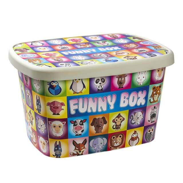 Kutija deco sa točkićima, dečija -Play box, 50l