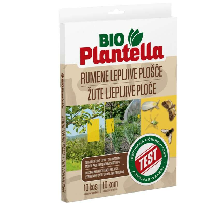 Bio Plantella ŽUTE lepljive ploče 24x17 10/1