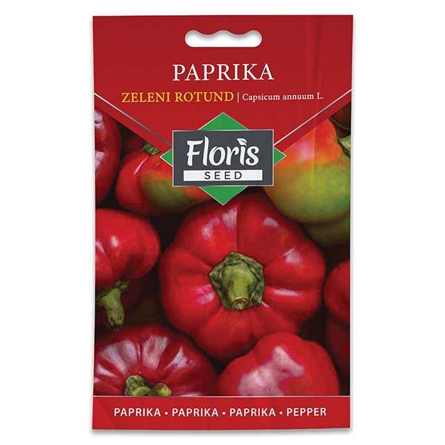 FLORIS-Povrće-Paprika Zeleni rotund 0,5g