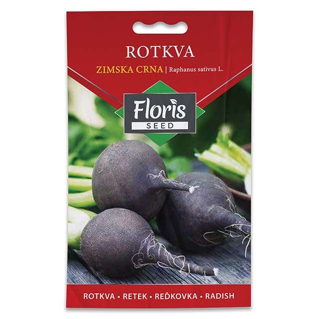 FLORIS-Povrće-Rotkva Zimska crna 3g