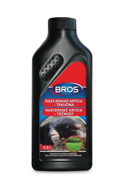 Bros tečni rasterivač protiv krtica 500ml