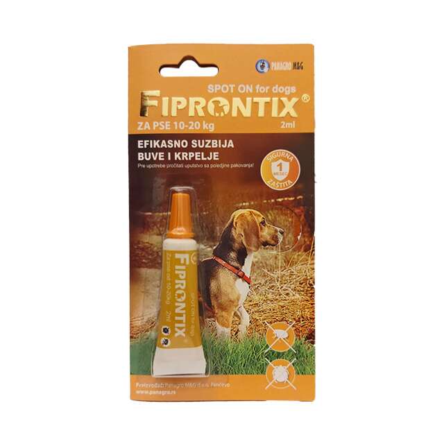 Fiprontix 2ml BLISTER protiv buva,krpelja za PSA 10-20kg