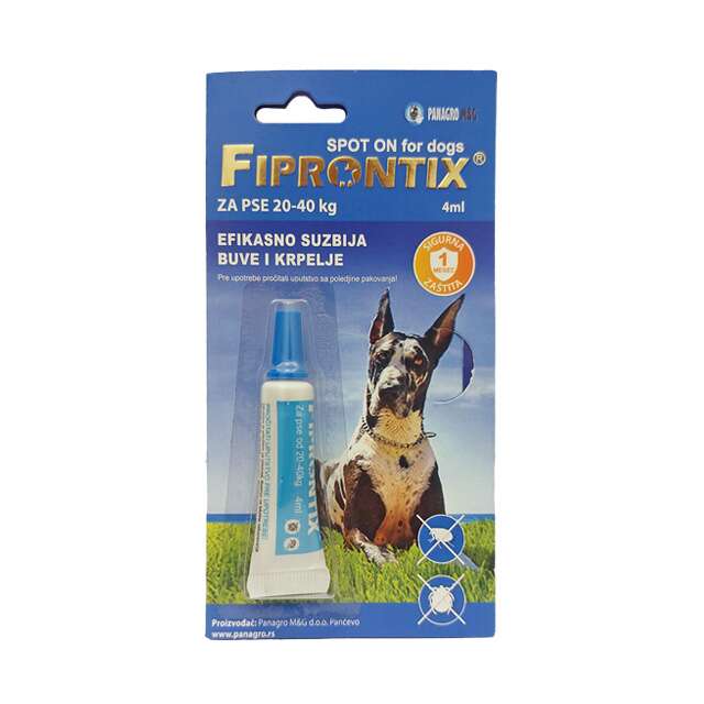 Fiprontix 4ml BLISTER protiv buva,krpelja za PSA 20-40kg