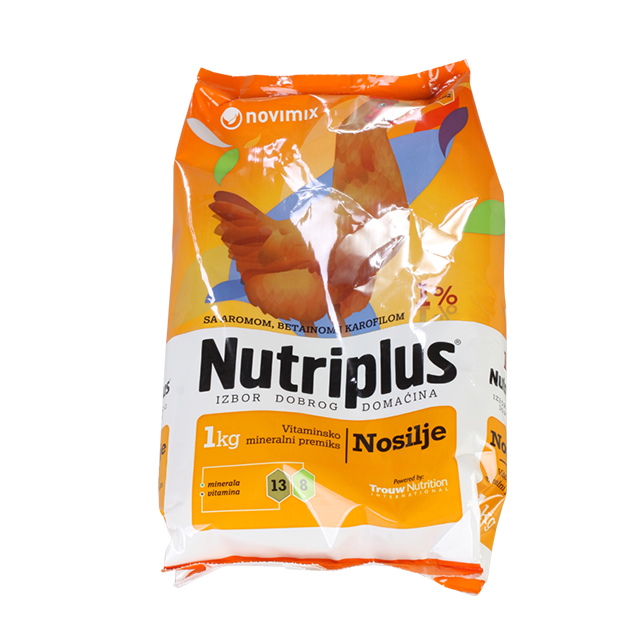 Nutriplus nosilje sa bojom 1% + aroma 1kg