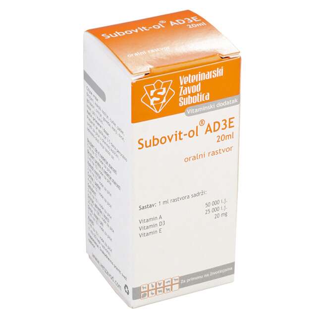 Vitamini Subovitol AD3EC 20ml