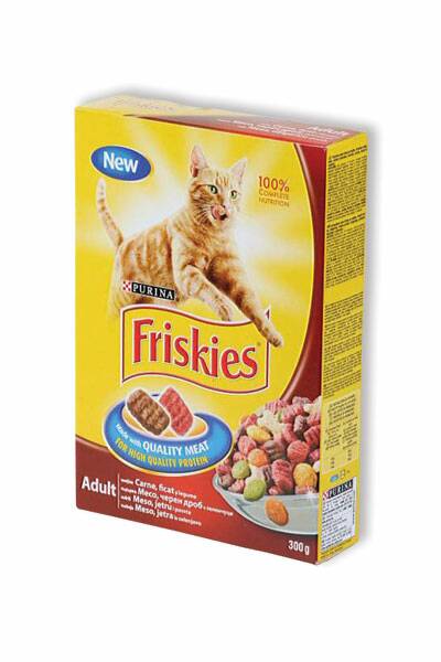 Friskies Cat briket za mačke 300g - meso