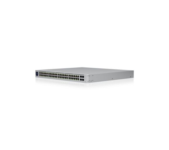 Ubiquiti - 48-port, Layer 3 switch supporting 10G SFP+ connections with fanless cooling