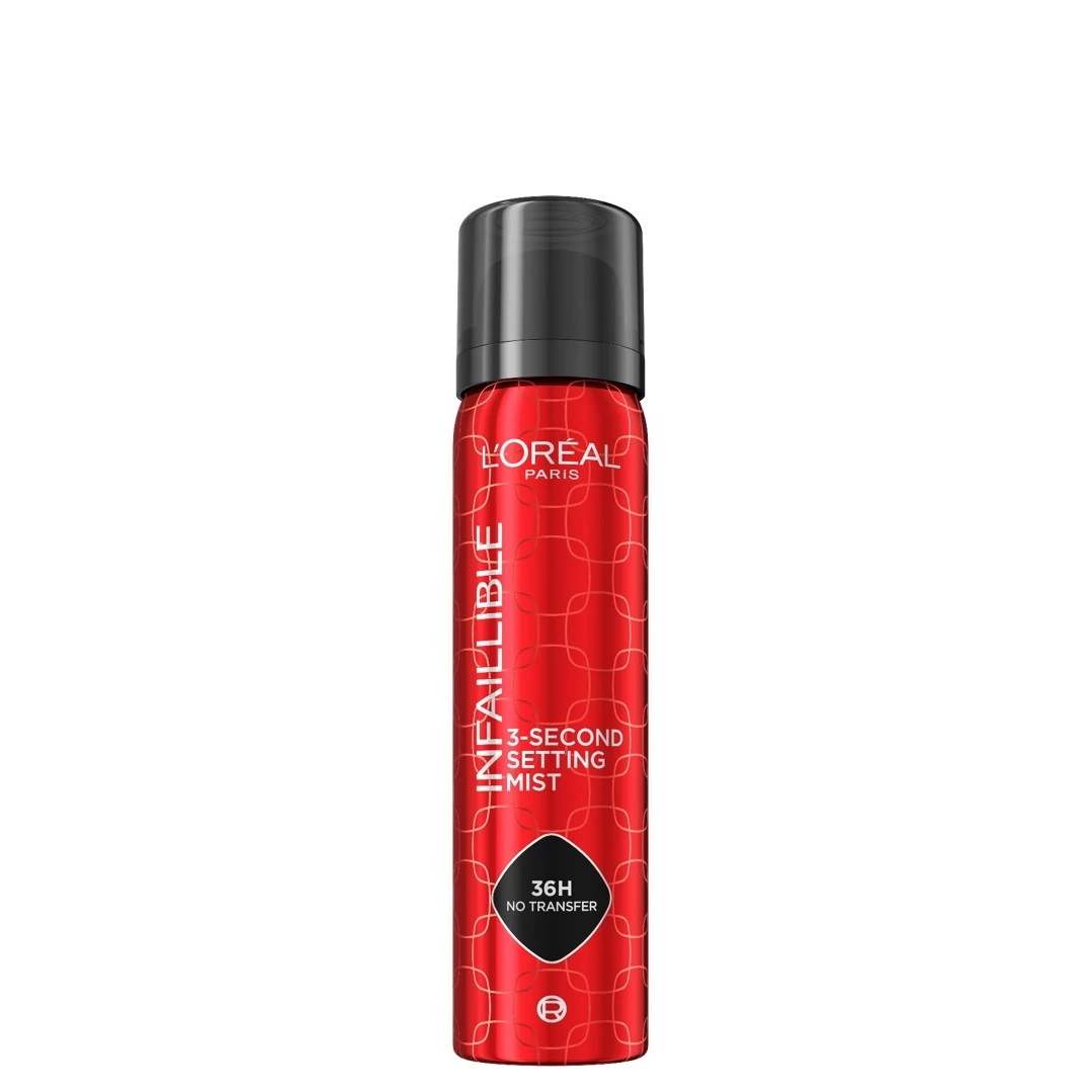 LOREAL FIKSATOR ŠMINKE U SPREJU INFAILLIBLE 3-SECOND 75ML