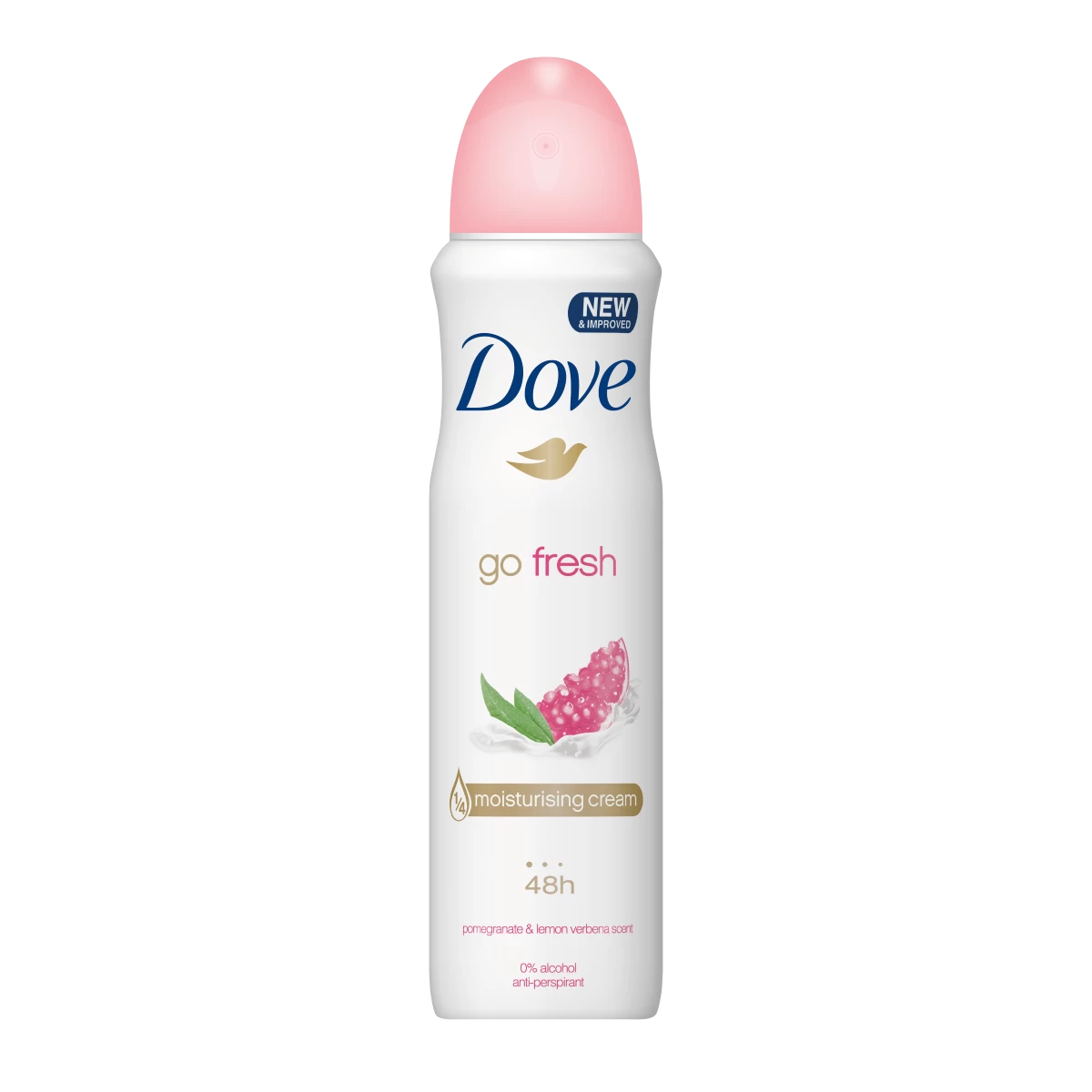 DOVE DEO 150ML ADVANCED CARE POMEGRANATE&LEMON