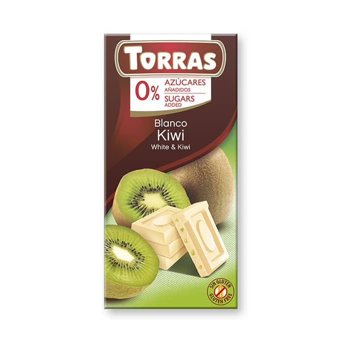 Torras bela čokolada sa kivijem 75g