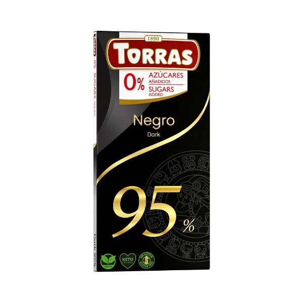 Torras Crna Čokolada 95% kakao 75g