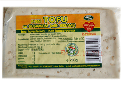 Tofu sa susamom 200g Soya Food