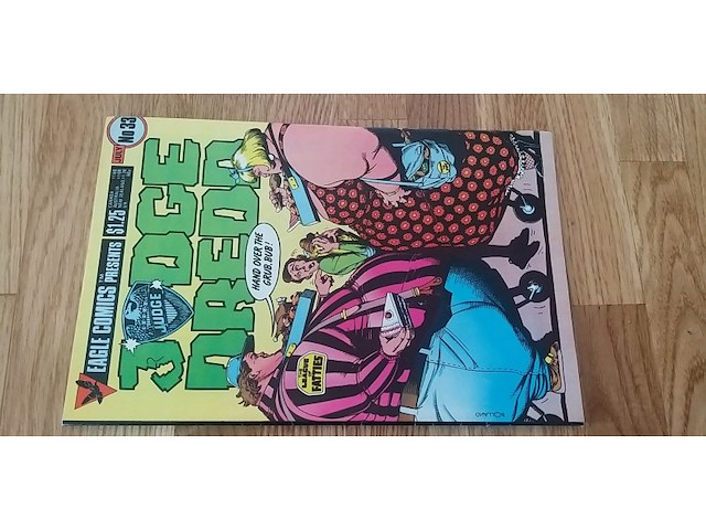 Judge Dredd No. 33 Eagle comics