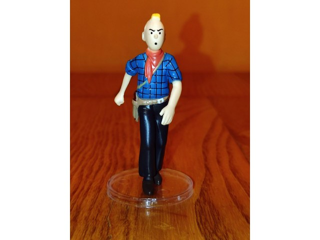 TINTIN FIGURA kao kauboj