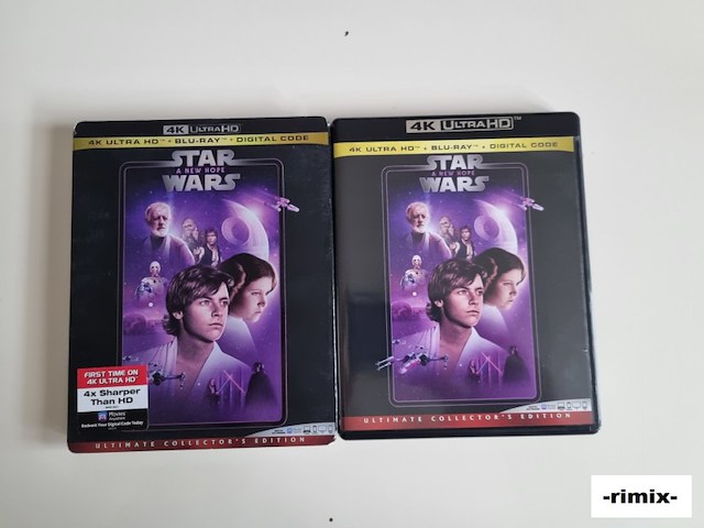 4K + Blu ray - Star wars  : A new hope
