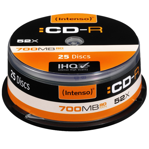 (Intenso) CD-R 700MB (80 min.) pak. 25 komada Cake Box – CD-R700MB/25Cake