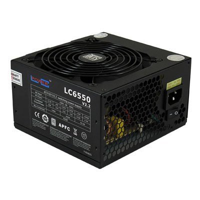 LC POWER Super Silent Series napajanje 550W 80 Plus Bronze nije modularno aktivni PFC 120mm ventilator | LC6550