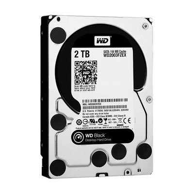 Western Digital Hard disk 2TB Black 3.5″ SATA 6Gb/s 64MB | WD2003FZEX