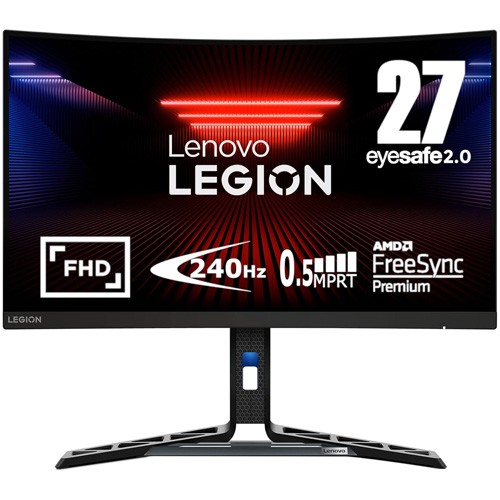 Lenovo Legion R27fc-30 27″ FHD 240Hz Zakrivljeni gaming monitor | 67B6GAC1EU