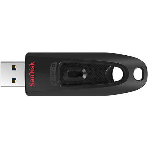 SanDisk 128GB Ultra USB 3.1 Flash Drive up to 100 MB/s - Black | SDCZ48-128G-U46