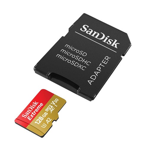 SanDisk 128GB Extreme microSDXC Memorijska kartica | SDSQXAA-128G-GN6MA